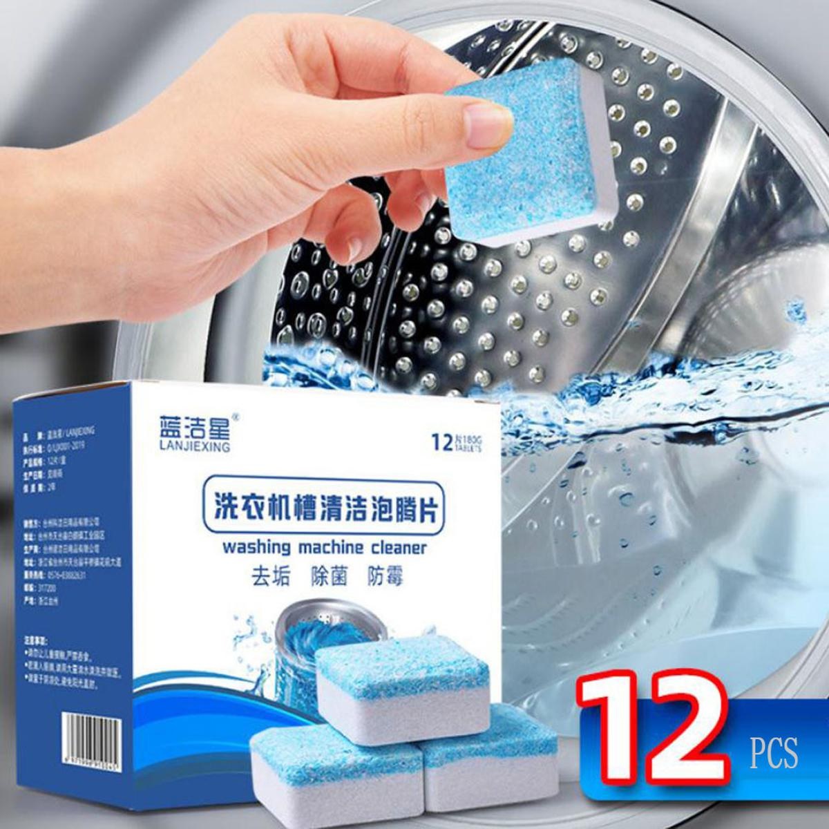 Washing Machine Cleaning Tablets With 3x Power, Washing Machine ...