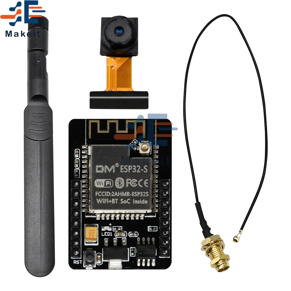 Esp32 Mini Camera Esp32-Cam-Antenna Wifi Bluetooth Camera Module Development Board Esp32-S Cam ...
