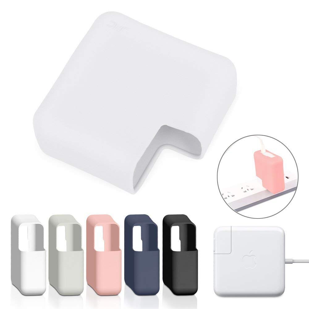 【Mary DAI Store】Thin Silicone Charger Protector for Macbook iPad Air ...