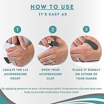 Sugar Control LI4 Acupressure Point Clip | Daraz.pk