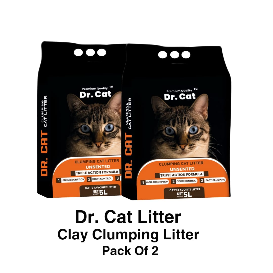 Dr Cat Litter Clay Clumping Litter 5l | Daraz.pk