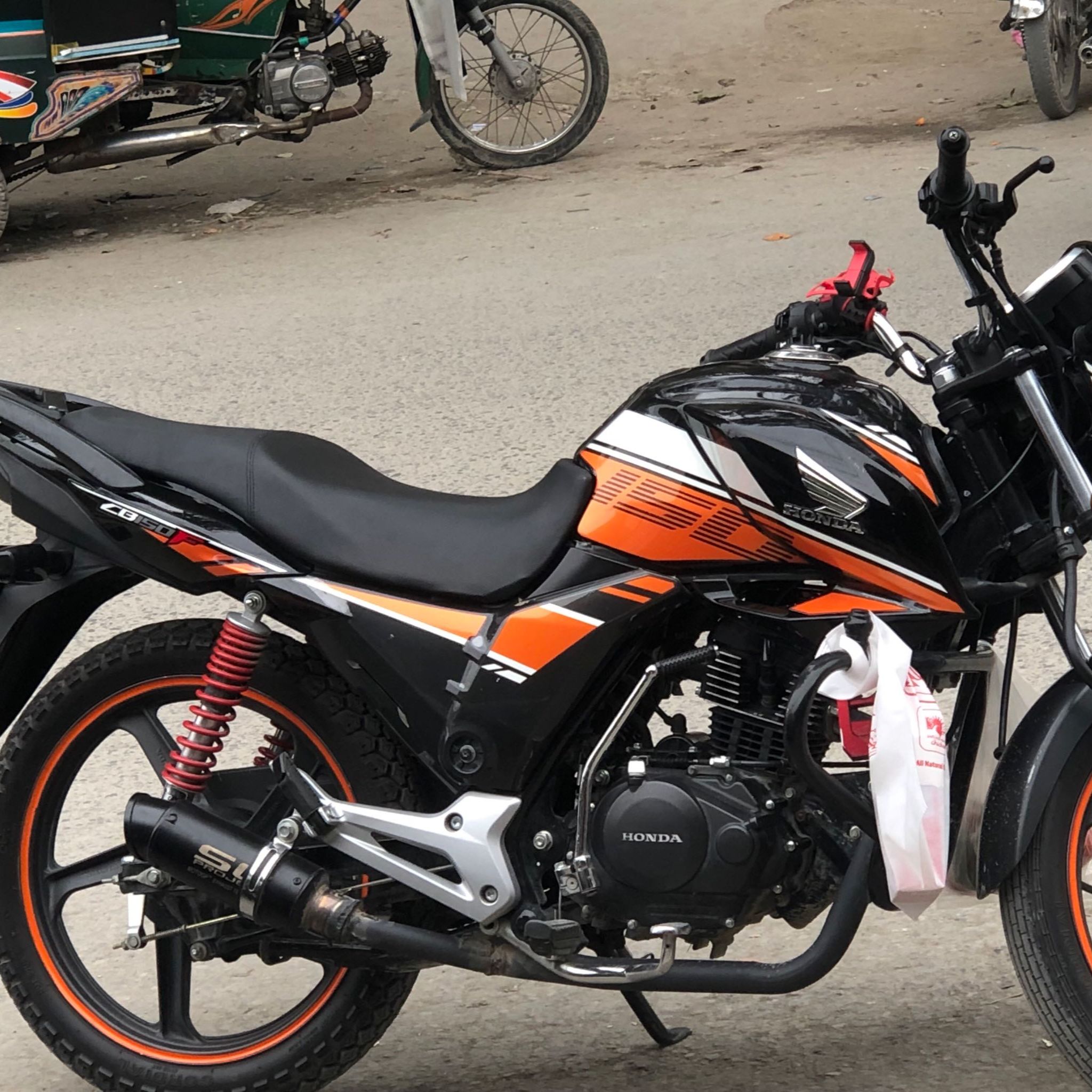 Honda Cb Twister Stickering Modified