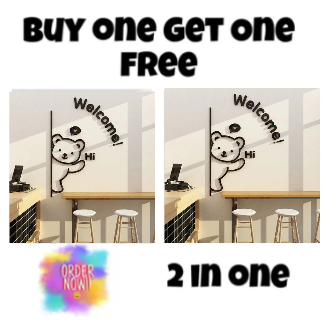 Buy one get one free amazing deal 3D Wooden Wall Art Wall Décor Art for ...