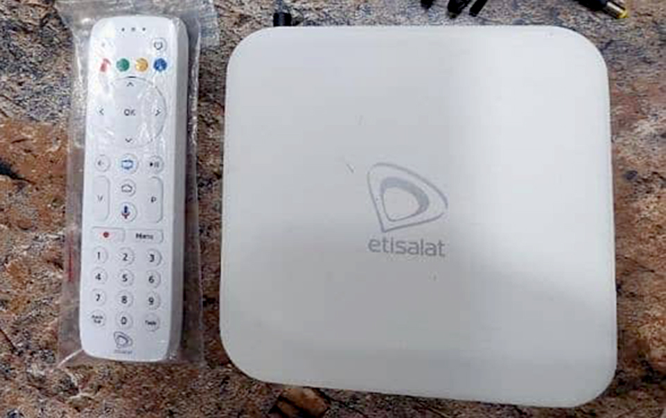 Etisalat Android Box Version9 With Original Voice Remote (Refurbished ...