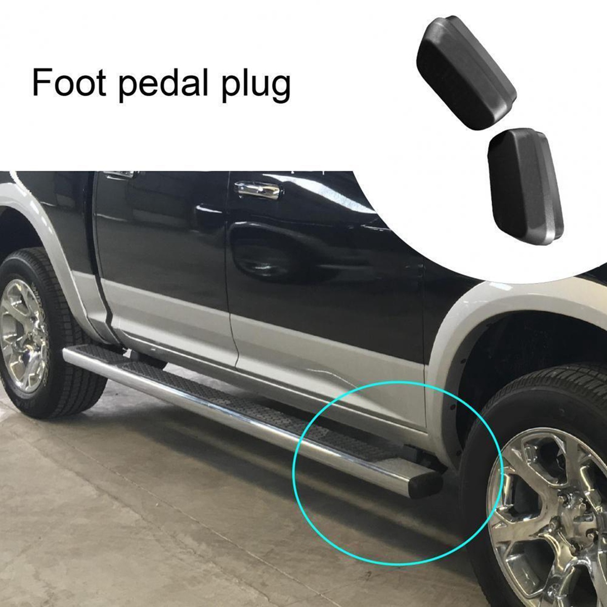 Car Side Step End Caps Side Step Caps 68193113AA for Dodge Ram 1500 ...