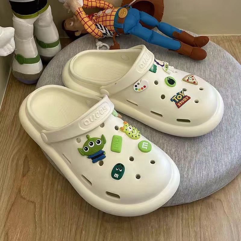 Easy life2023 New Croc Shoes Women's Summer Fashionable Outerwear ...