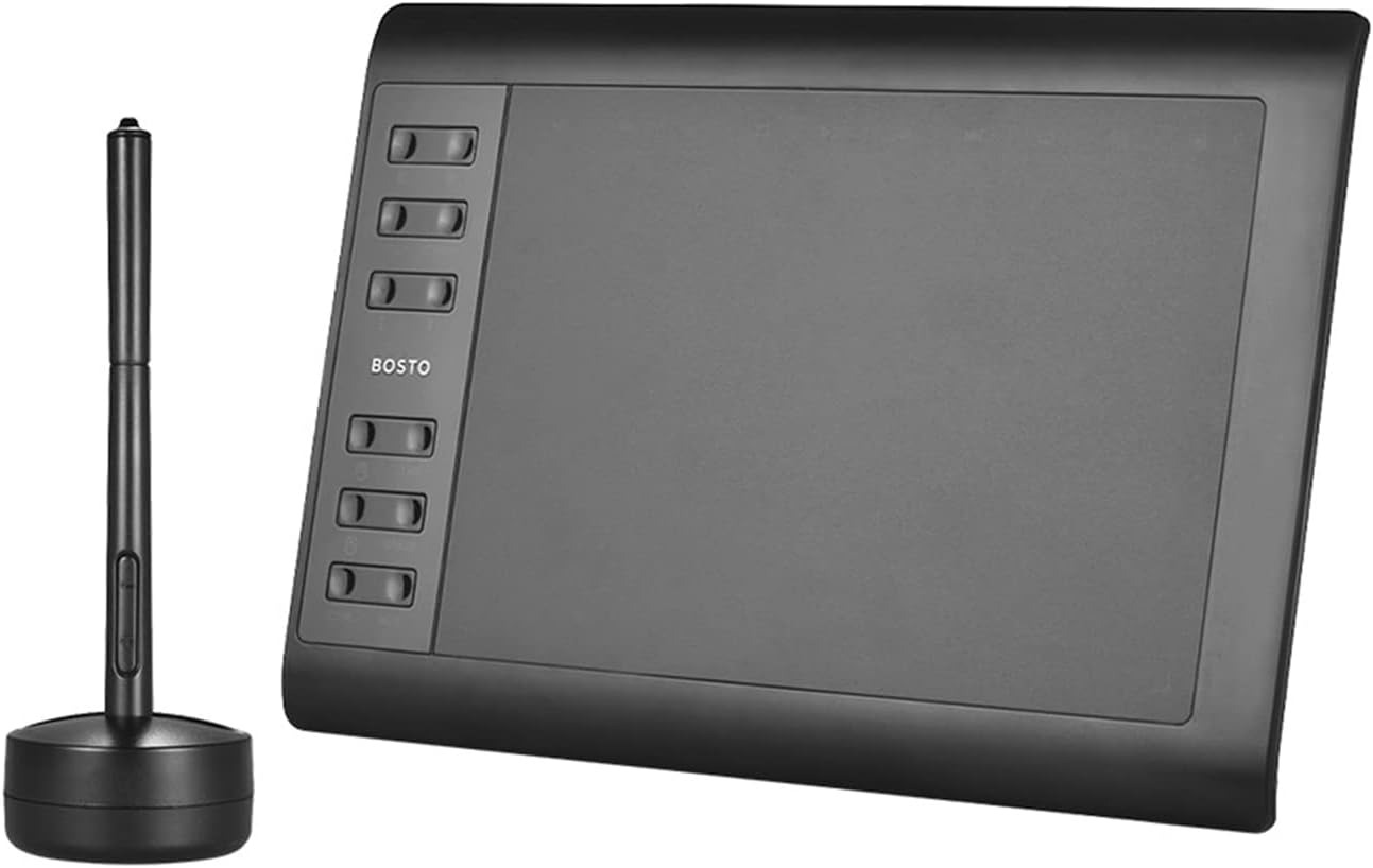 Bosto 1060 Plus Digital Graphic Drawing Tablet, Drawing and Animation ...