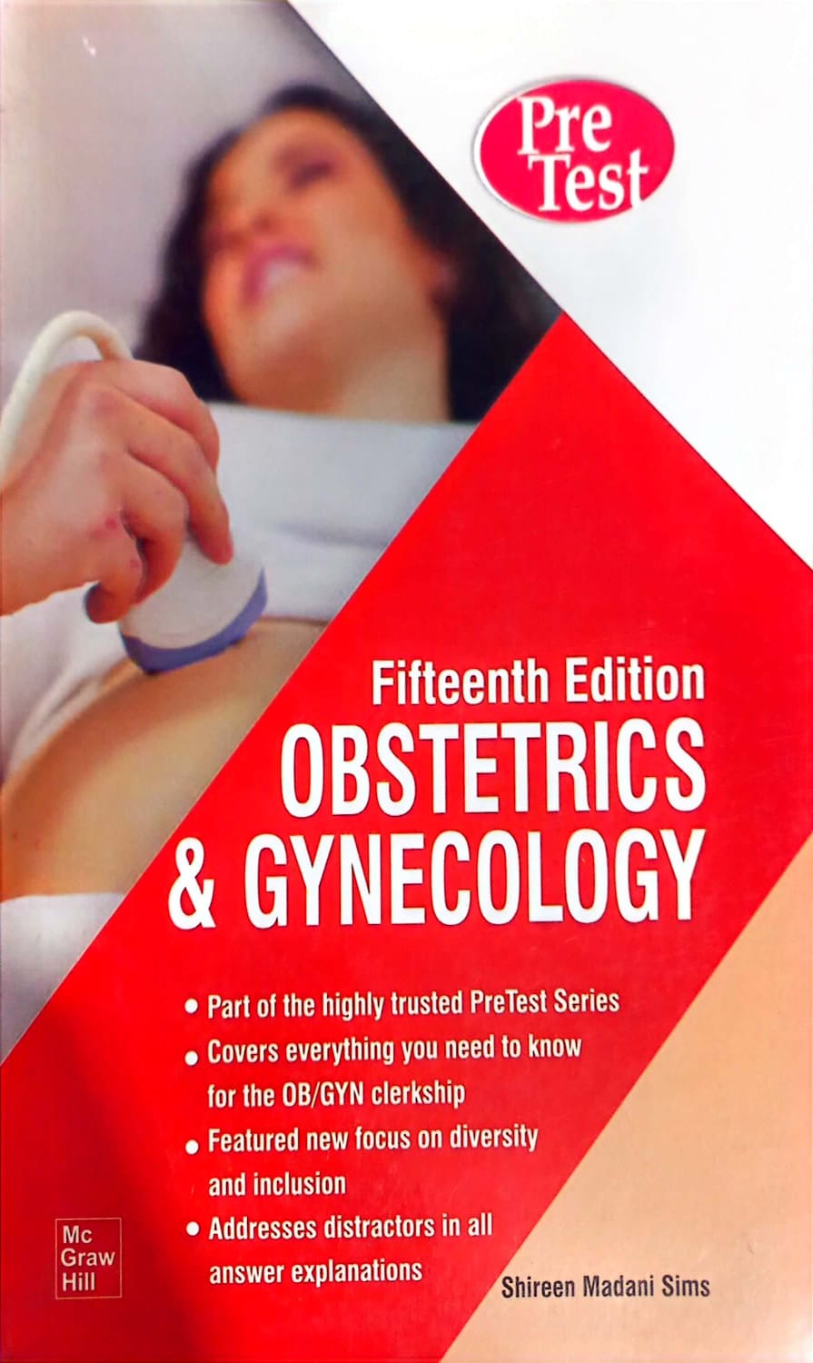 PRE TEST OBSTETRICS & GYNECOLOGY 15 EDITION | Daraz.pk