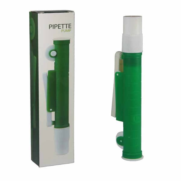 Pipette Pump, 10ml Green Wide Applicability Filler for Disposable ...