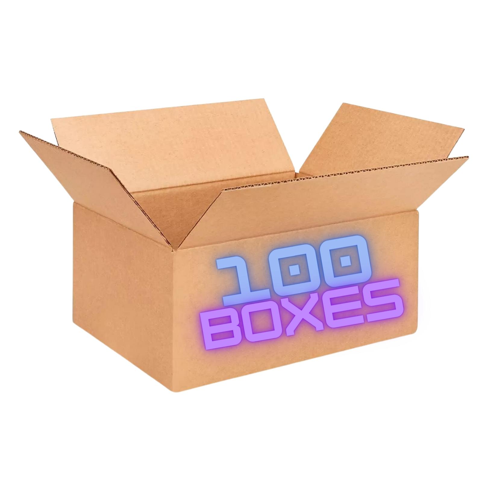Economic Box (7 x 5 x 4 inch ) 100 Boxes for packing and Strong ...