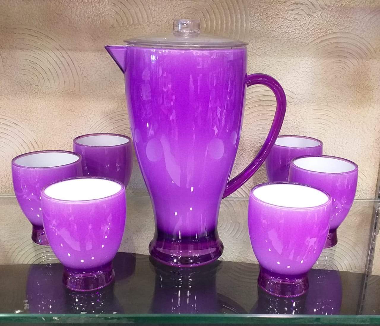 Acrylic Water Jug 7 Pcs Set | Daraz.pk