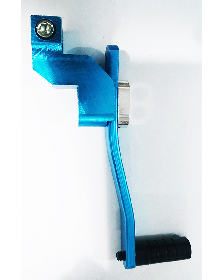 Universal Half Gear Lever For All Bikes (Blue) | Daraz.pk