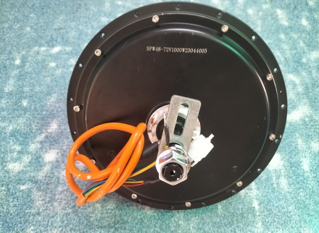 Electric Bike Hub Motor BLDC Brushless Rear Wheel Three Phase Spoke ...