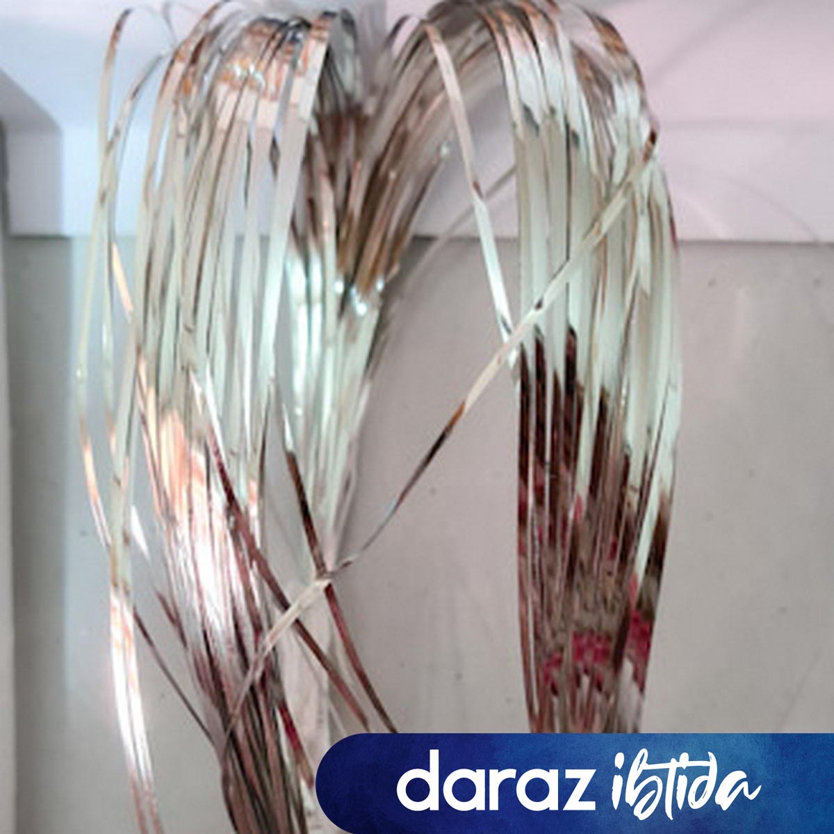 3 tola Mukesh wire/ Badla work/ Kamdani work silver golden embroidery ...