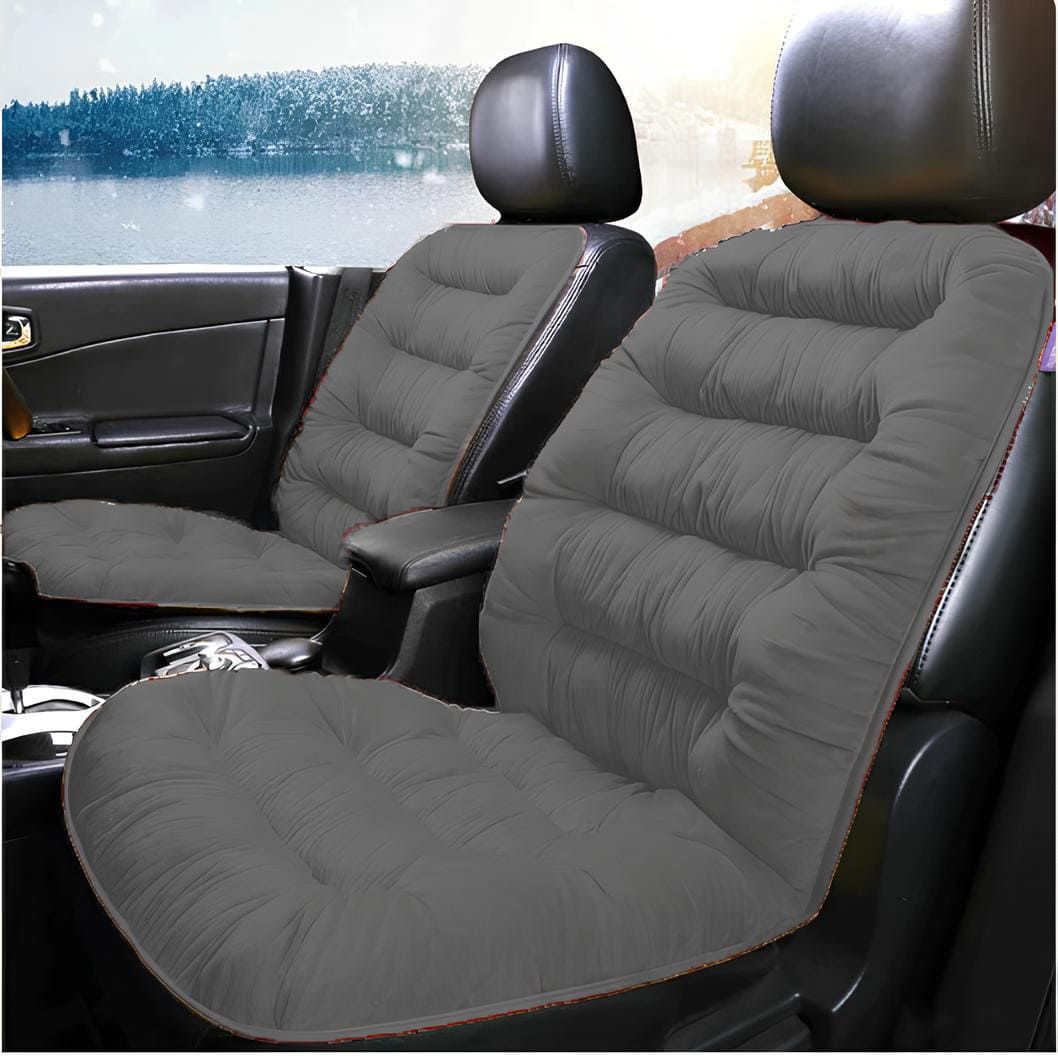 Car Cushion Seat Back Support Velvet Car Cushion 21x43 inches | Daraz.pk