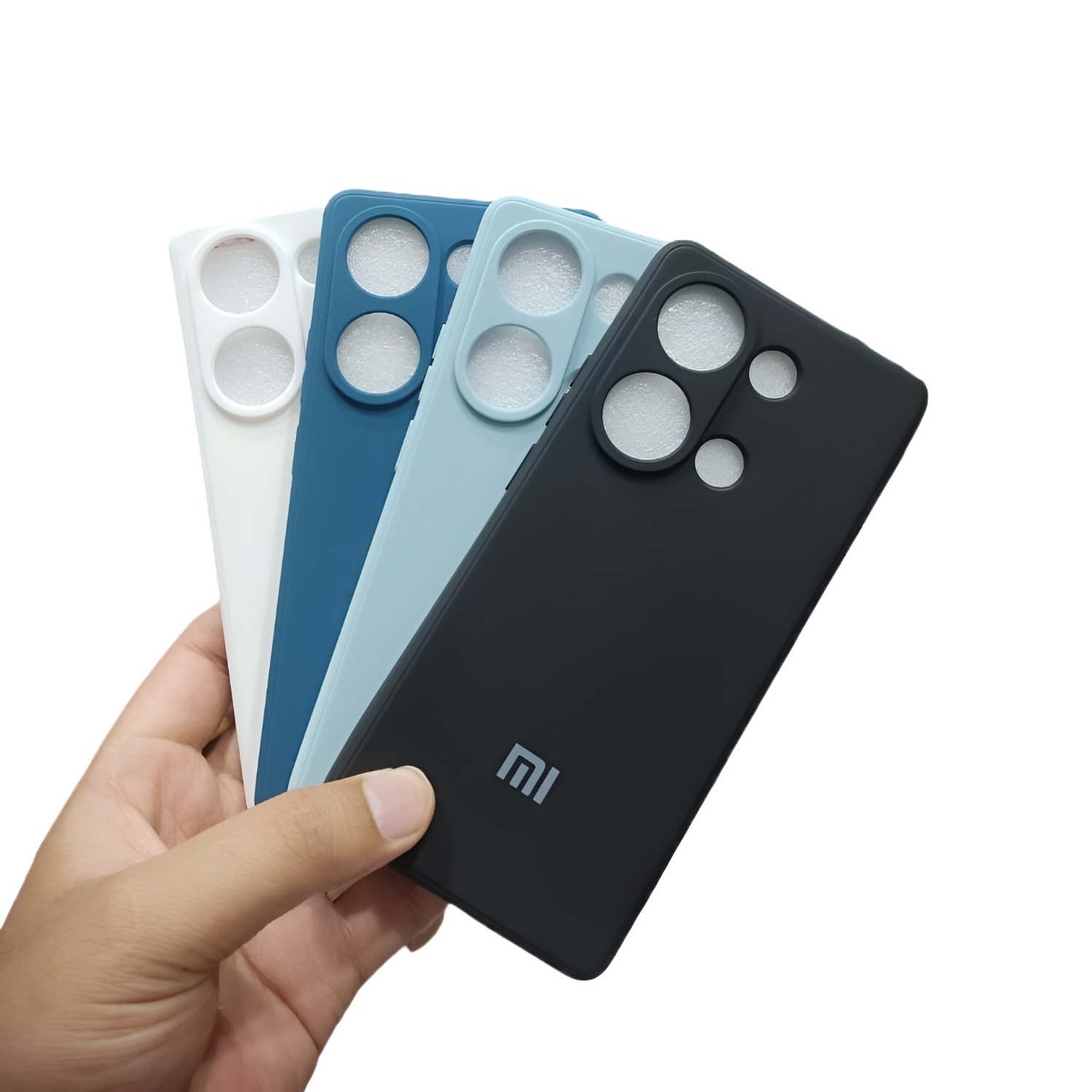 Redmi Note 13 Pro 4G / Poco M6 Pro 4G Back Cover Soft Official Clothe ...