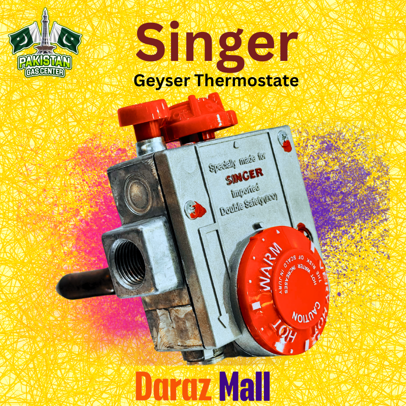 Pakistan Gas Center Original Singer Gas Geyser Thermostat | Daraz.pk