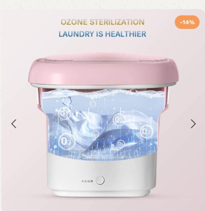 Mini Portable Washing Machine and Dryer - Compact Laundry Solution for ...