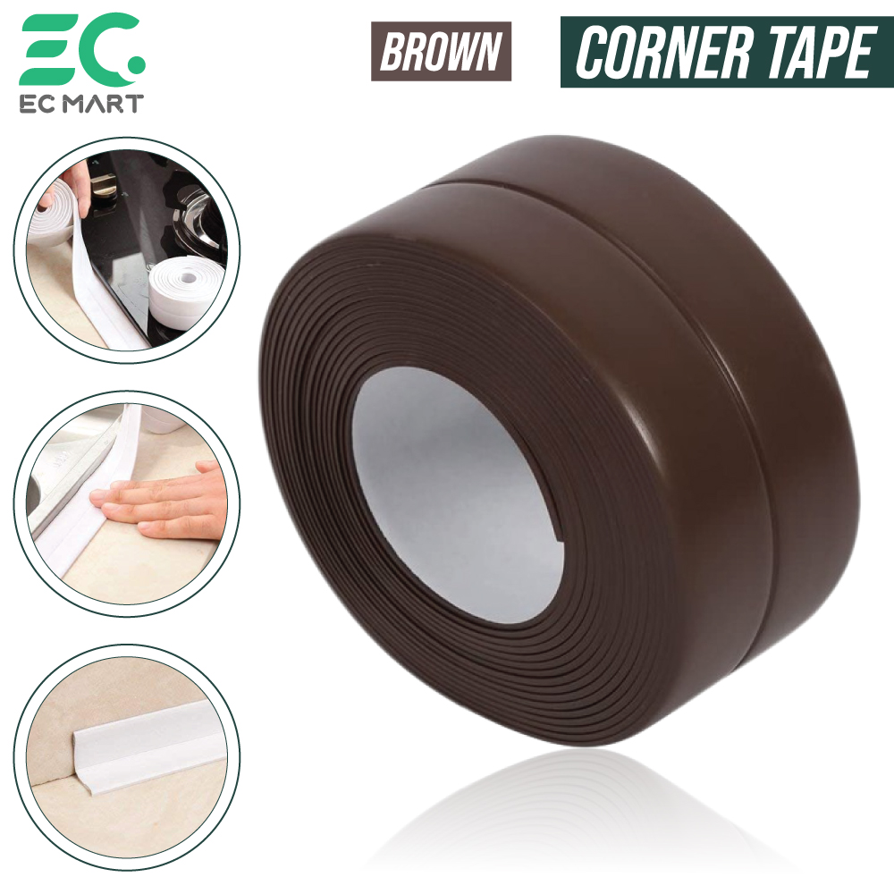 Corner Tape, PVC Self Adhesive Kitchen Corner Tape, Waterproof Wall ...