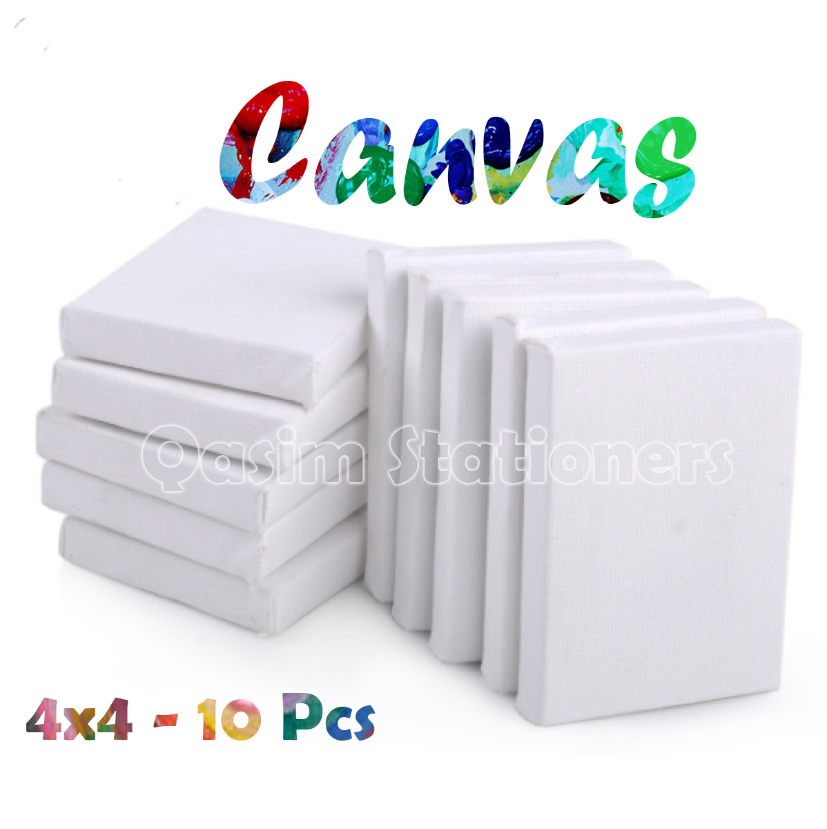 Canvas Broad Size 4 x 4 Inch pack of 10 pcs | Daraz.pk