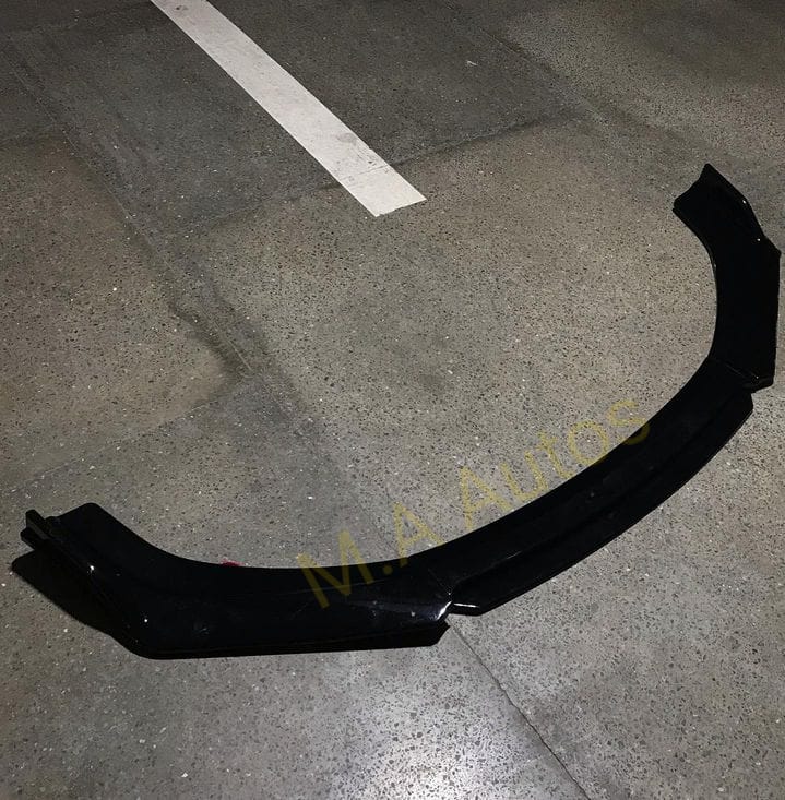 Bumper Splitter Bumper Lip For Honda Civic (Plastic) - 4PCS Glossy ...