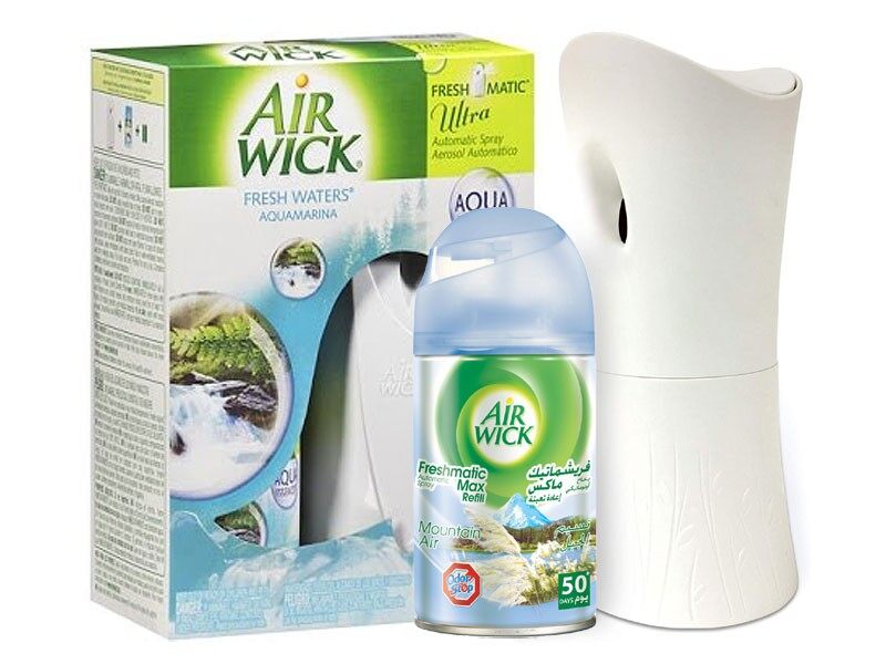 FREE PERFUME + Cell AIR WICK LED Automatic Air Freshener Dispenser Wall ...