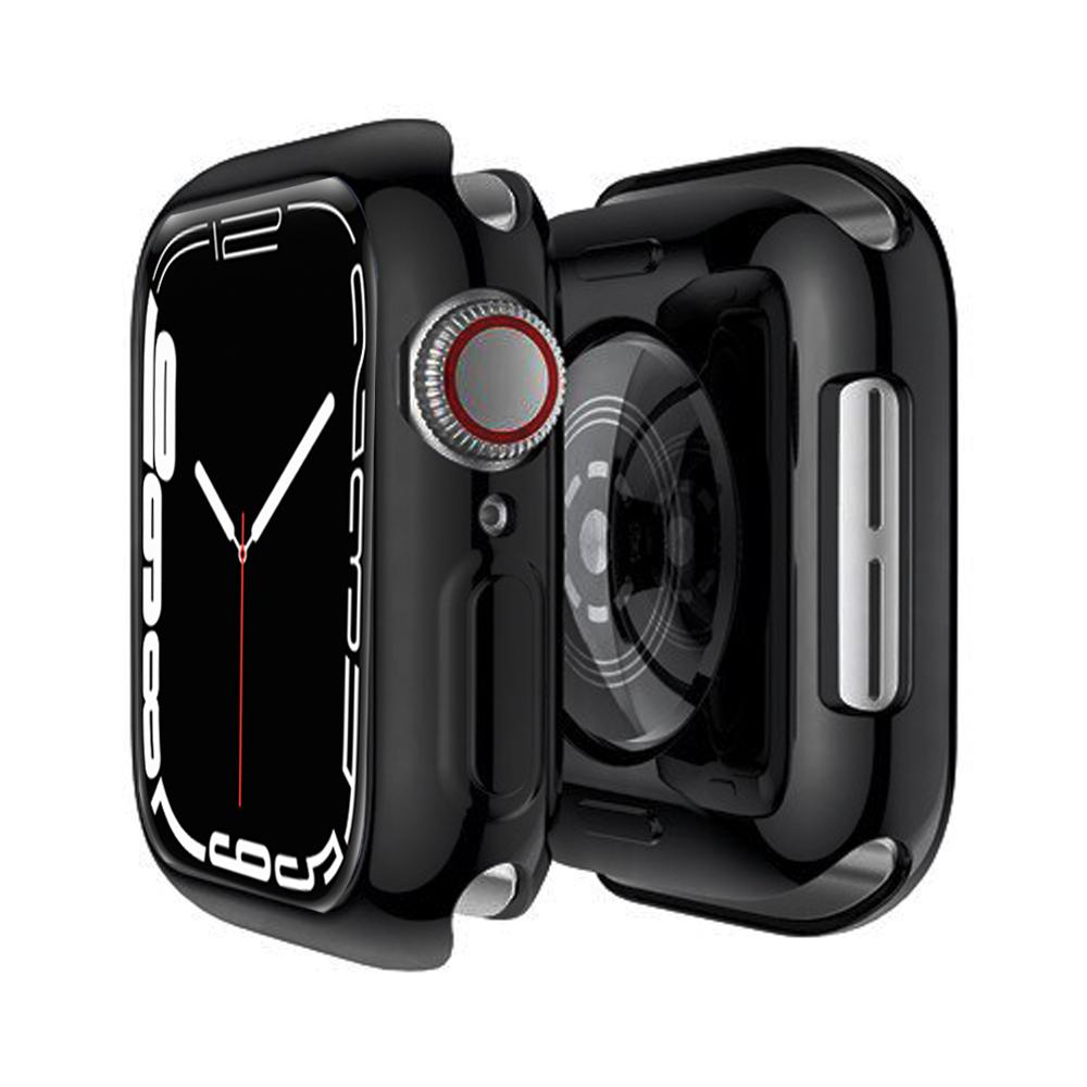 45MM Smart Watch Case for Series 7 and 8 TPU and Tempered Glass Slim ...