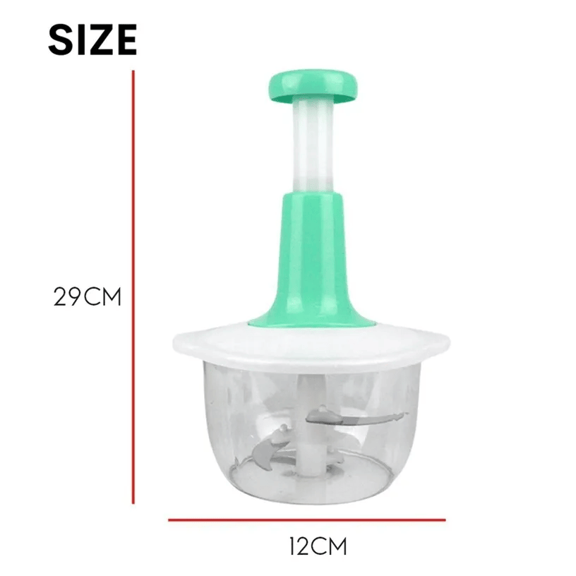 Manual Hand Push Speedy & Multifunctional Chopper, 2 Liter Chopper With ...