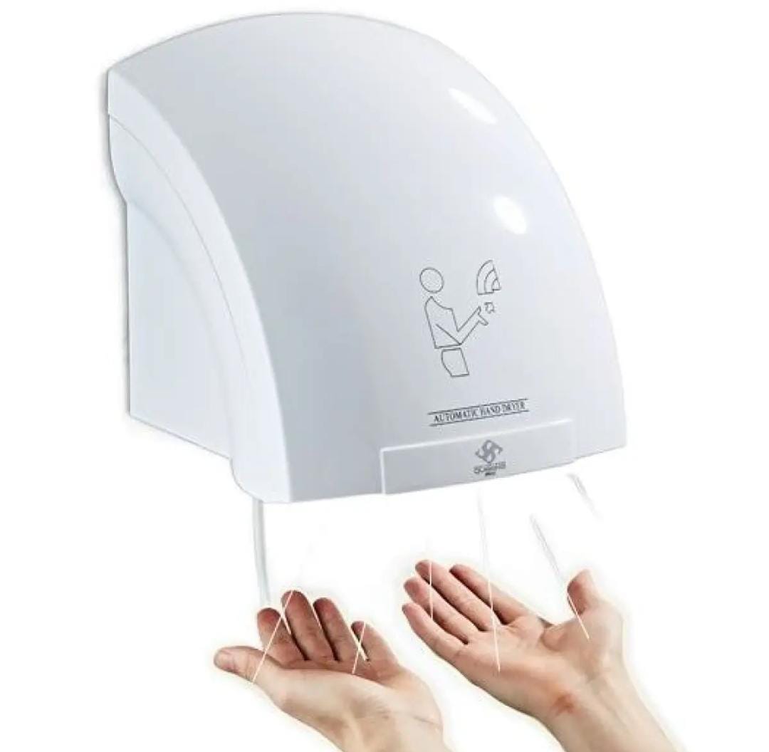 Automated 1200W Hand Dryer - Touch-Free Electric Dryer for Commercial ...