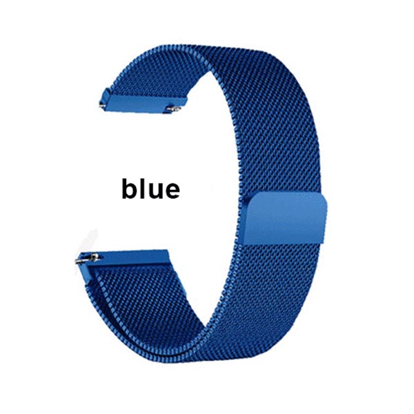 24mm Width Universal Stainless Steel Magnetic Loop Watch Band Strap ...