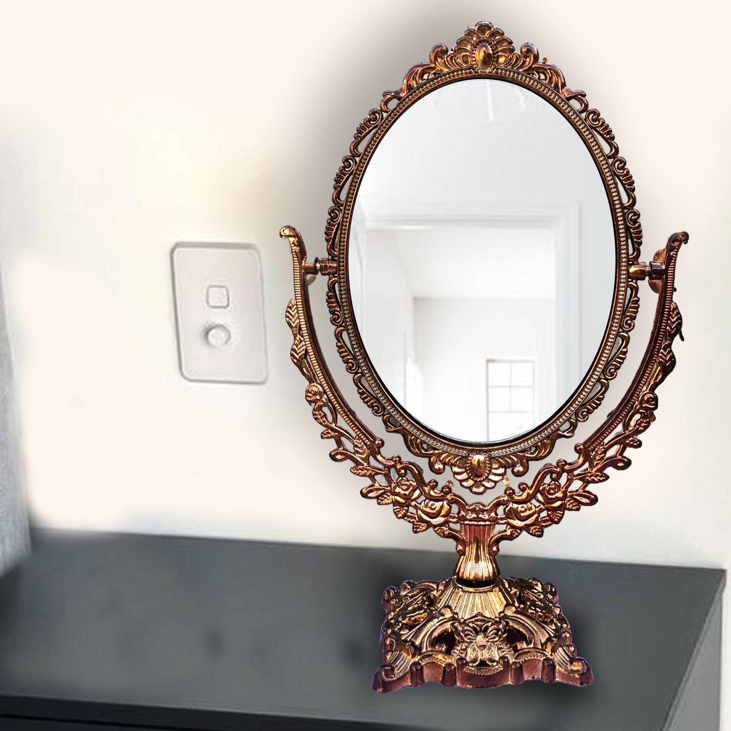 Retro beauty mirror in the European style Beautiful princess mirror ...