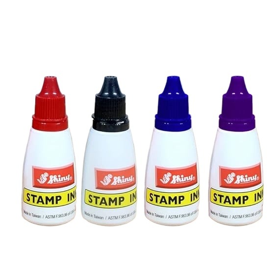 Shiny Ink bottle Stamp pad Ink -28ml Water Based Ink MULTI Color | Daraz.pk