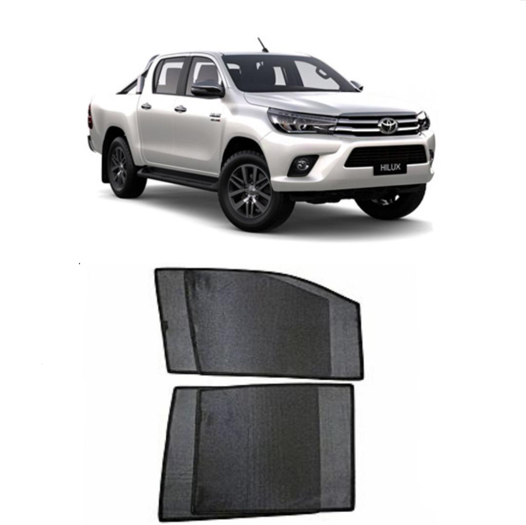 Side Window Shades for Toyota Hilux Revo - 4pcs | Daraz.pk