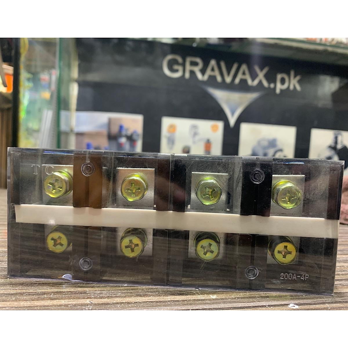 Connector stip terminal block 200A 4pole heavy duty | Daraz.pk