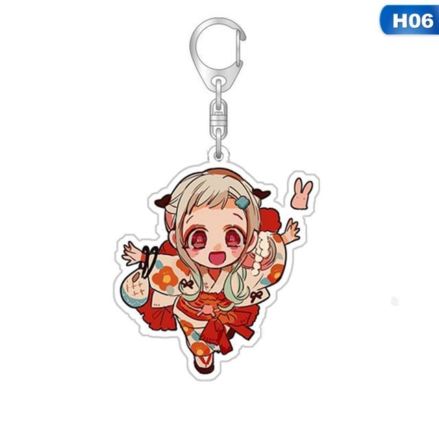 Japan Anime Key Rings Toilet-Bound Hanako-kun Keychain Anime Key Holder ...