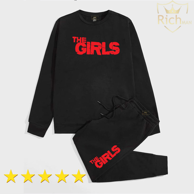 Winter Tracksuit for Girls and Women's | Sweatshirt and Trouser 2 piece ...