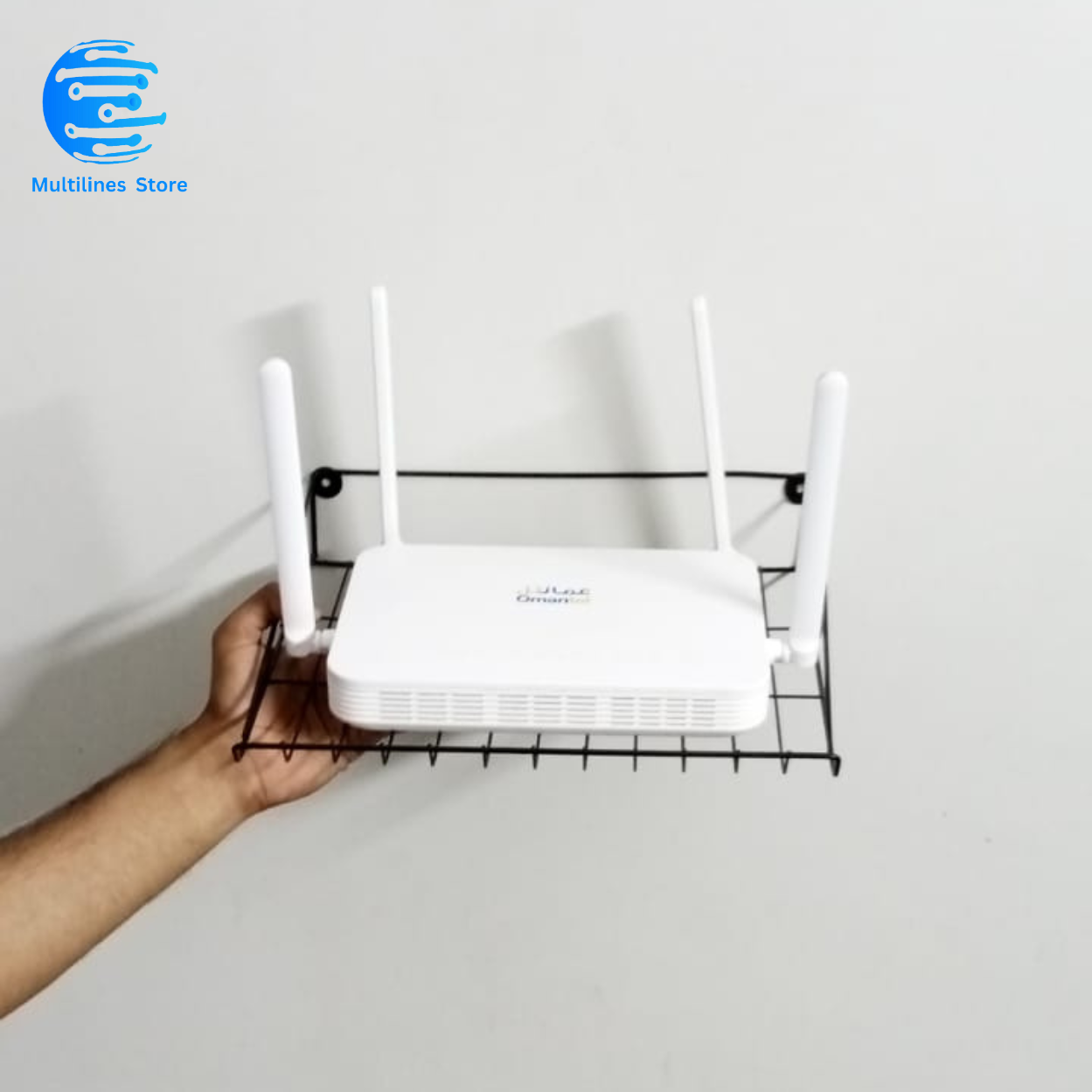 New High Quality Wall Mounted Wifi Router Shelf | Iron Wifi Stand ...