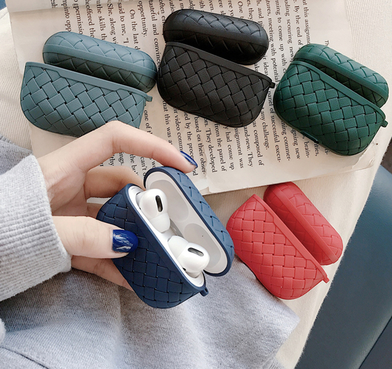 WOVEN Case & Cover For EarPods Pro & Audi0nic Pro Plus | Silicone Case ...