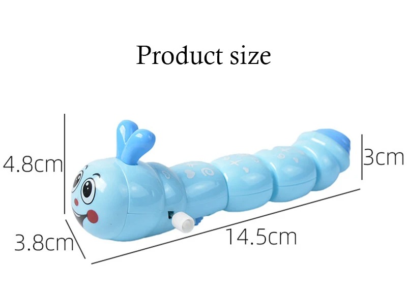 lovely Worm |Swing Caterpillar and Colorful Slug Snail Clockwork Mold ...