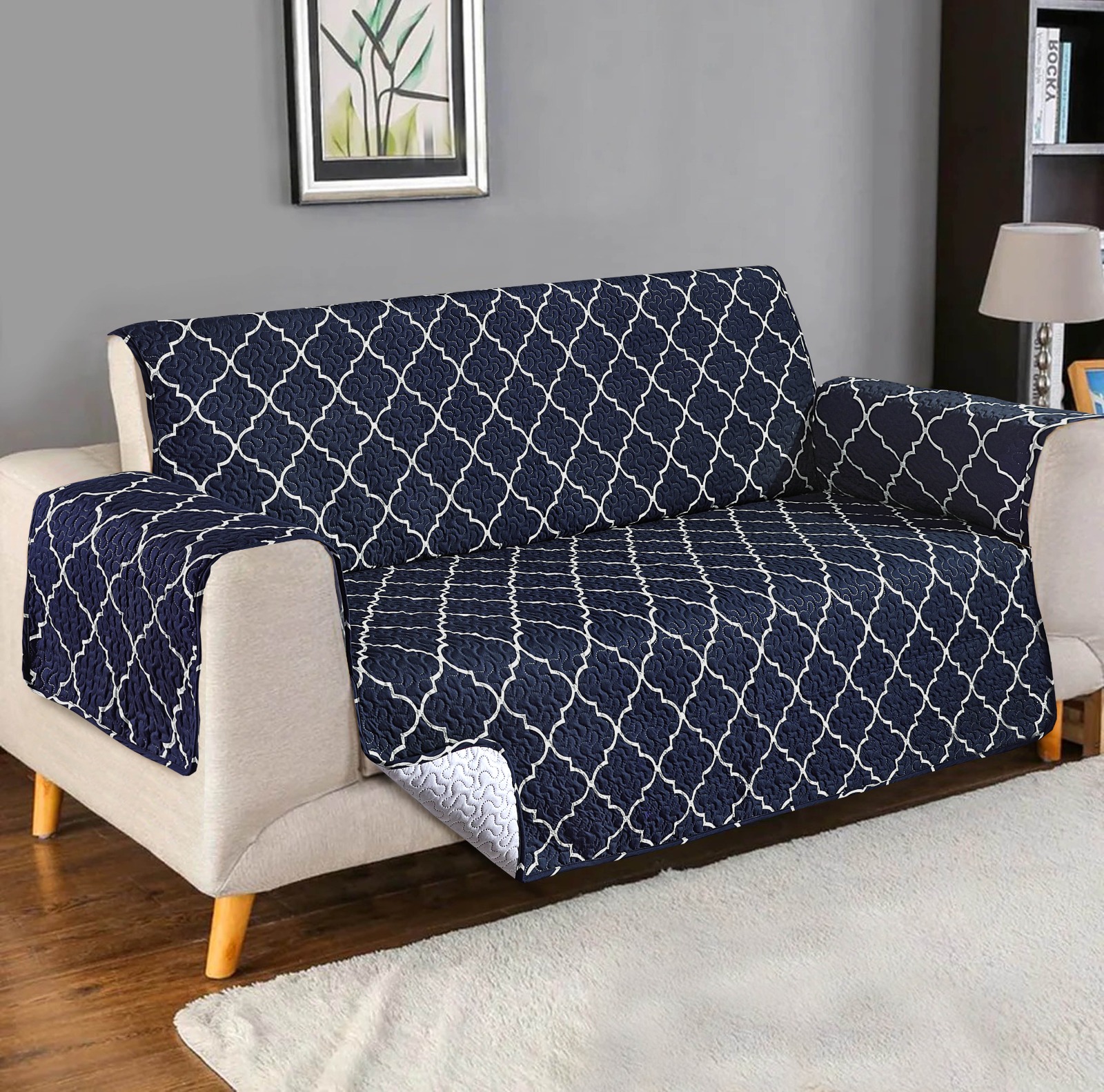 Royal Linen TIC Fabric Sofa Covers I Export Quality Sofa Covers I ...