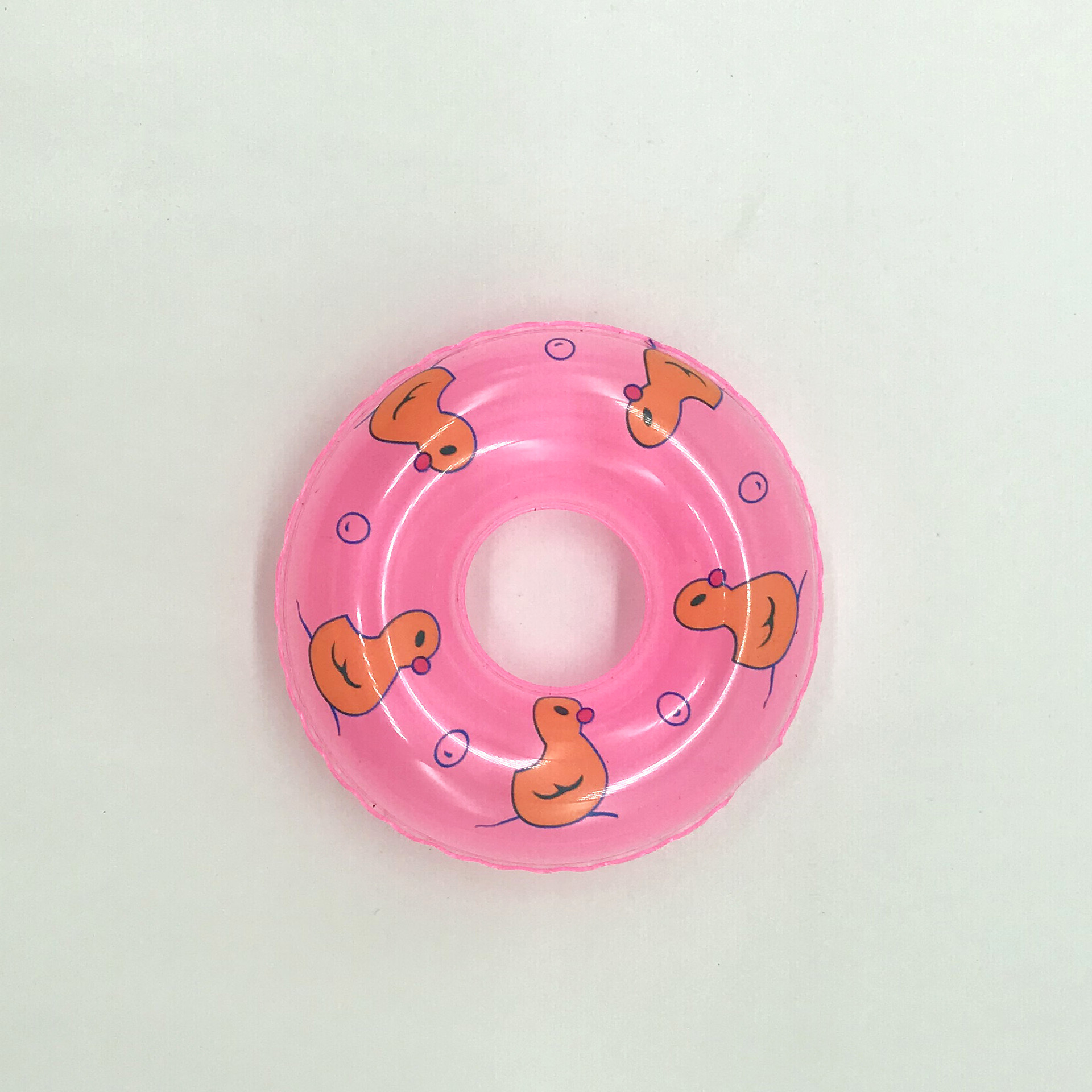 SAKURA 10Pcs Kids Mini Swim Ring Bath Toy Summer Swimming Pool Float ...
