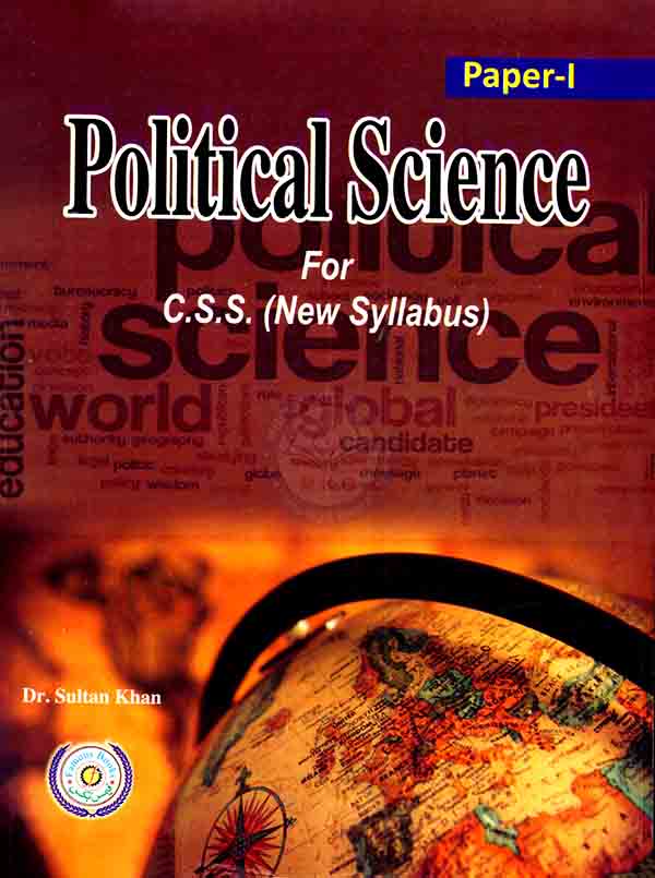 Political science paper 1 for CSS by Dr. Sultan Khan | Daraz.pk