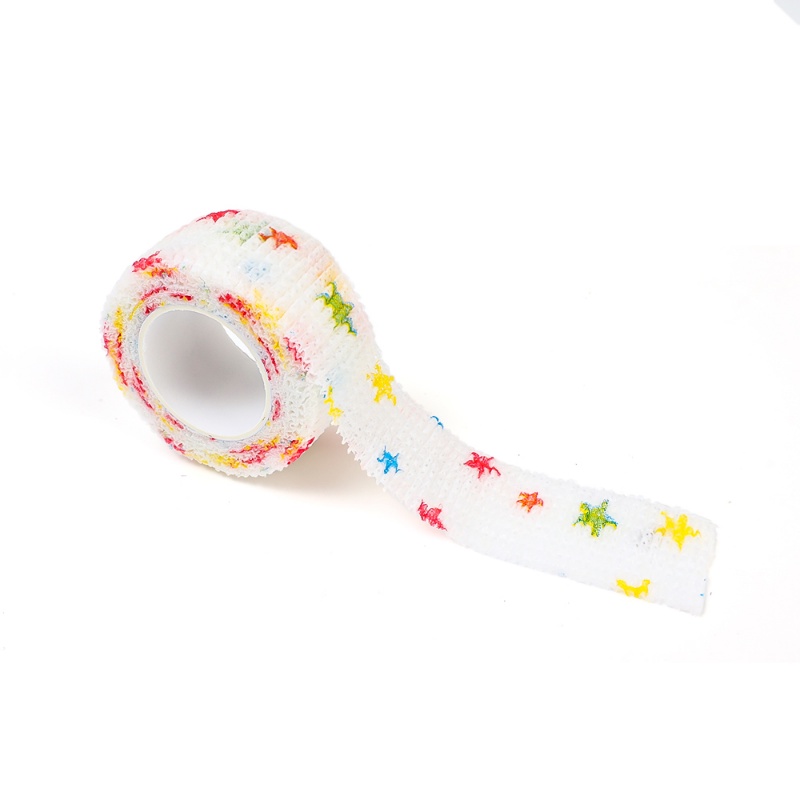 2.5x450cm Cartoons Cute Print Sport Elastic Bandage Self-fixing ...