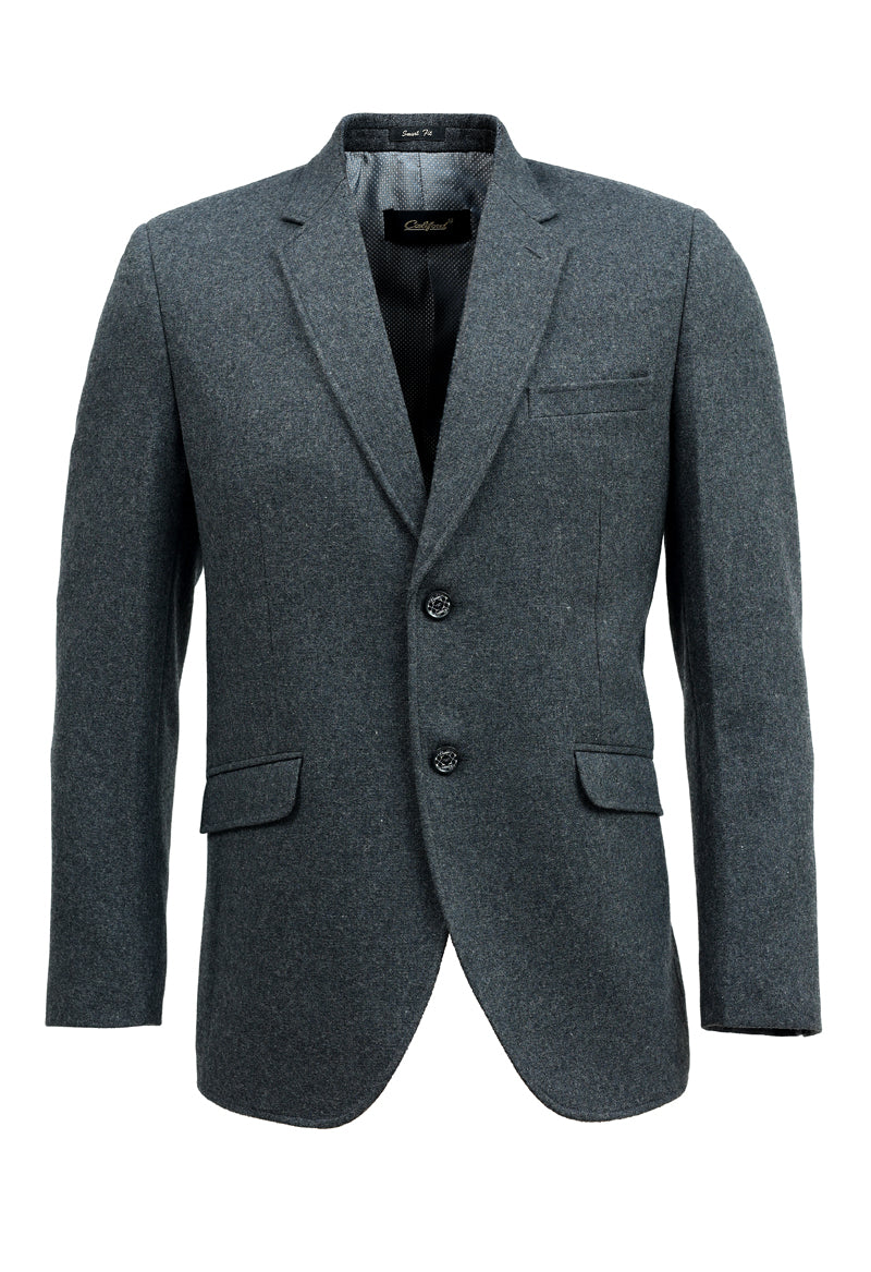 Califord Dark Grey Wool Blazer for Men | Daraz.pk