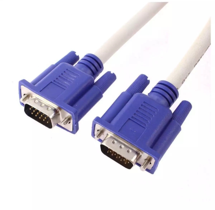 NEW VGA MONITOR CABLE MALE TO MALE 1080P HIGH RESOLUTION CORD FOR PC ...
