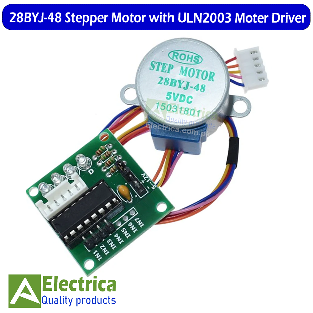 28BYJ-48 Stepper Motor With ULN2003 Motor Driver module for Arduino by ...