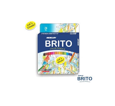 Mercury BRITO Color Lead 12 Colors Set (Half Size) Box Pack | Daraz.pk