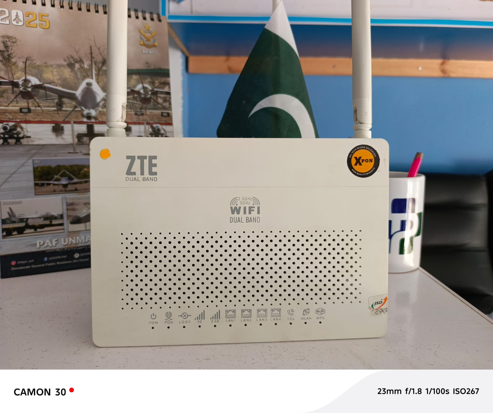 ZTE VDSL Router with High Range Wifi Epon/Xpon | Daraz.pk