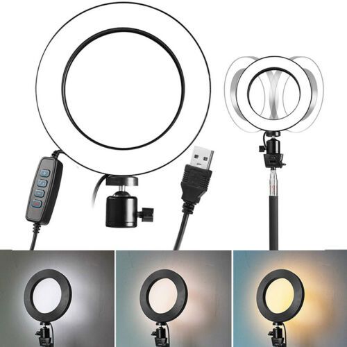 LED Ring Light 26CM/10'' LED Ring Light CXB-260 with Phone Holder ...