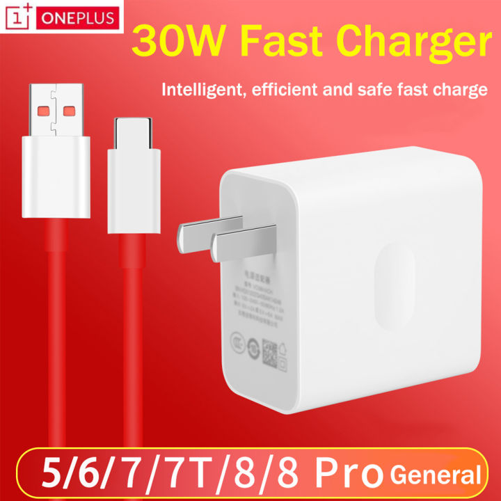 Warp Charger for OnePlus with Fast Charging Cable USB A to USB C - 30W ...